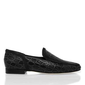 CORA - Menta Regina Romero Zapato Mocasin de Piso Para Dama en Piel